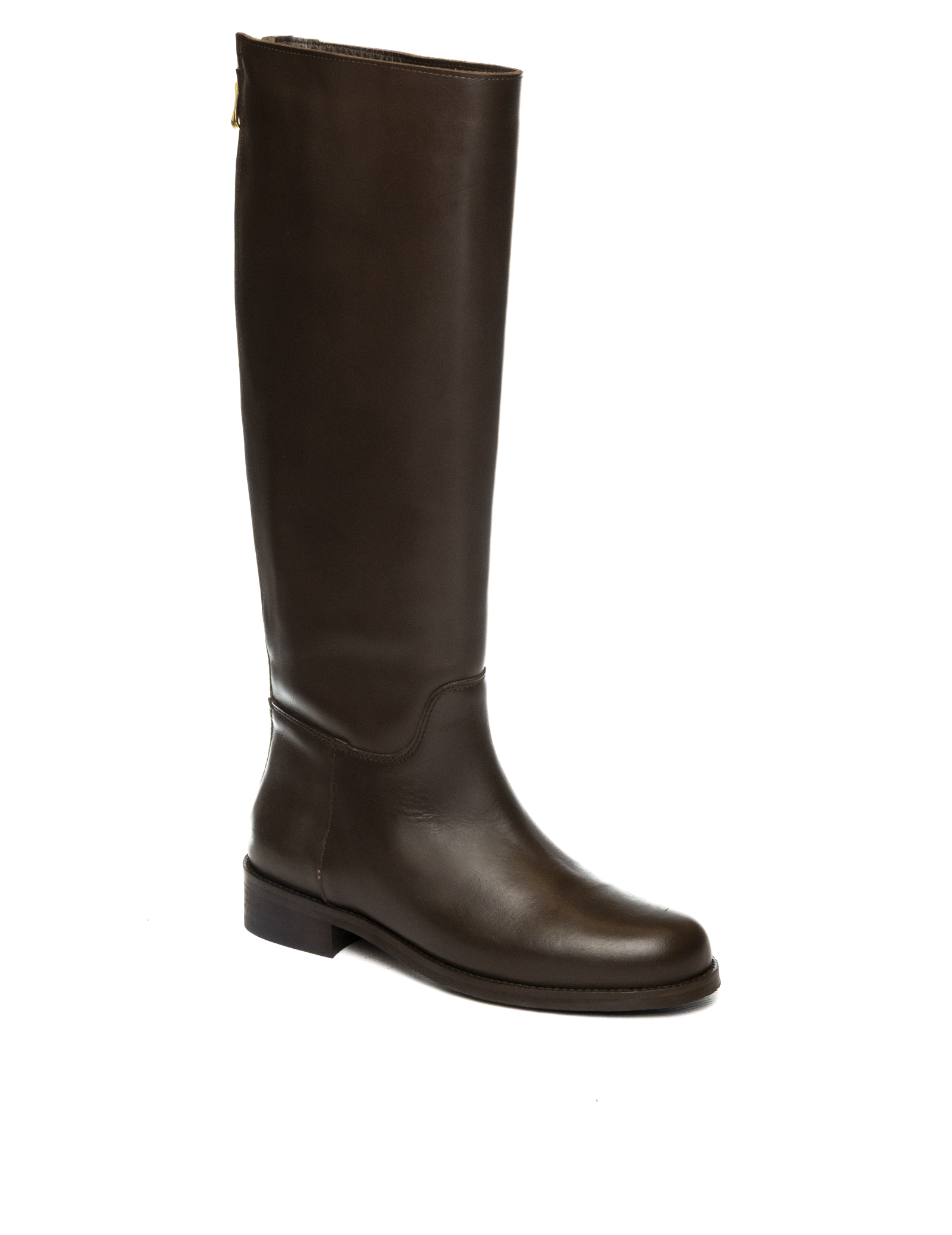 Dark brown leather boot - THE ICONA - Pk by Paskal