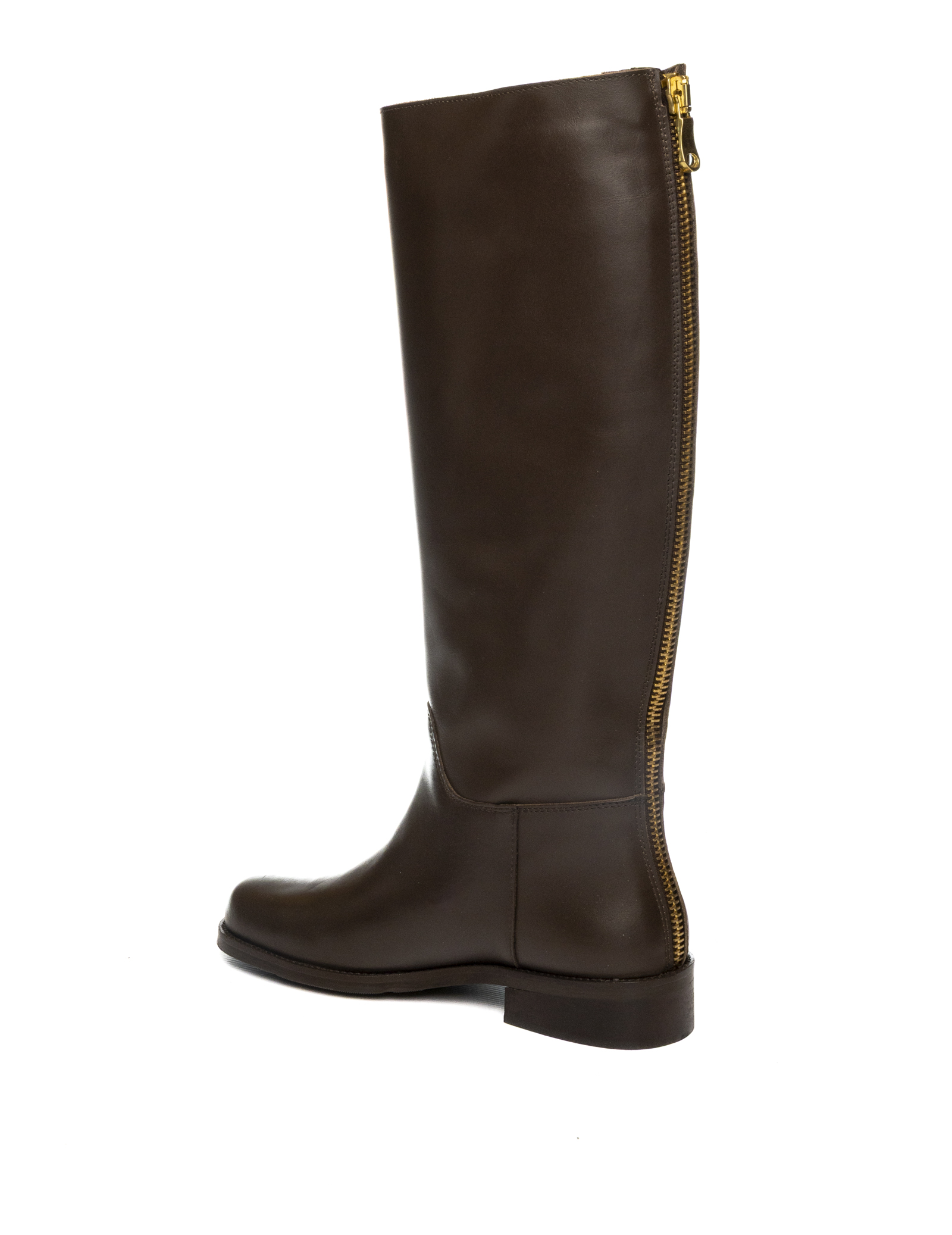 Dark brown leather boot - THE ICONA - Pk by Paskal