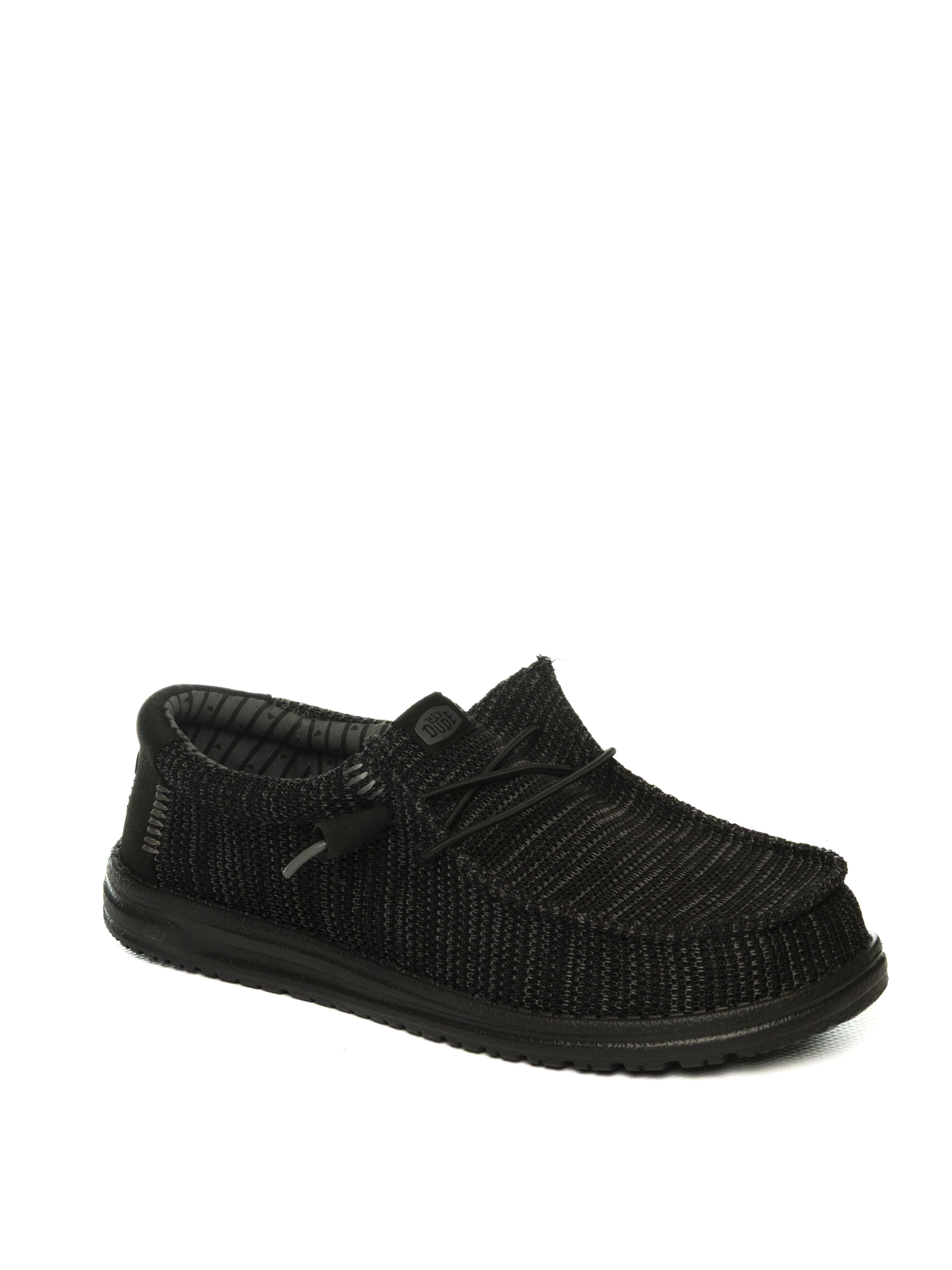 Black wally stretch slip on - HEY DUDE - Pk by Paskal